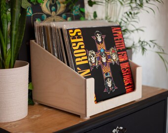 2 Tier LP Vinyl Record Storage, Browser, Flip Bin - Etsy
