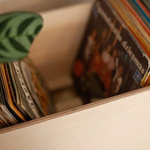 7 Inch Record Flip Rack Storage Box, Single 7 Inch Vinyl Box Display ...