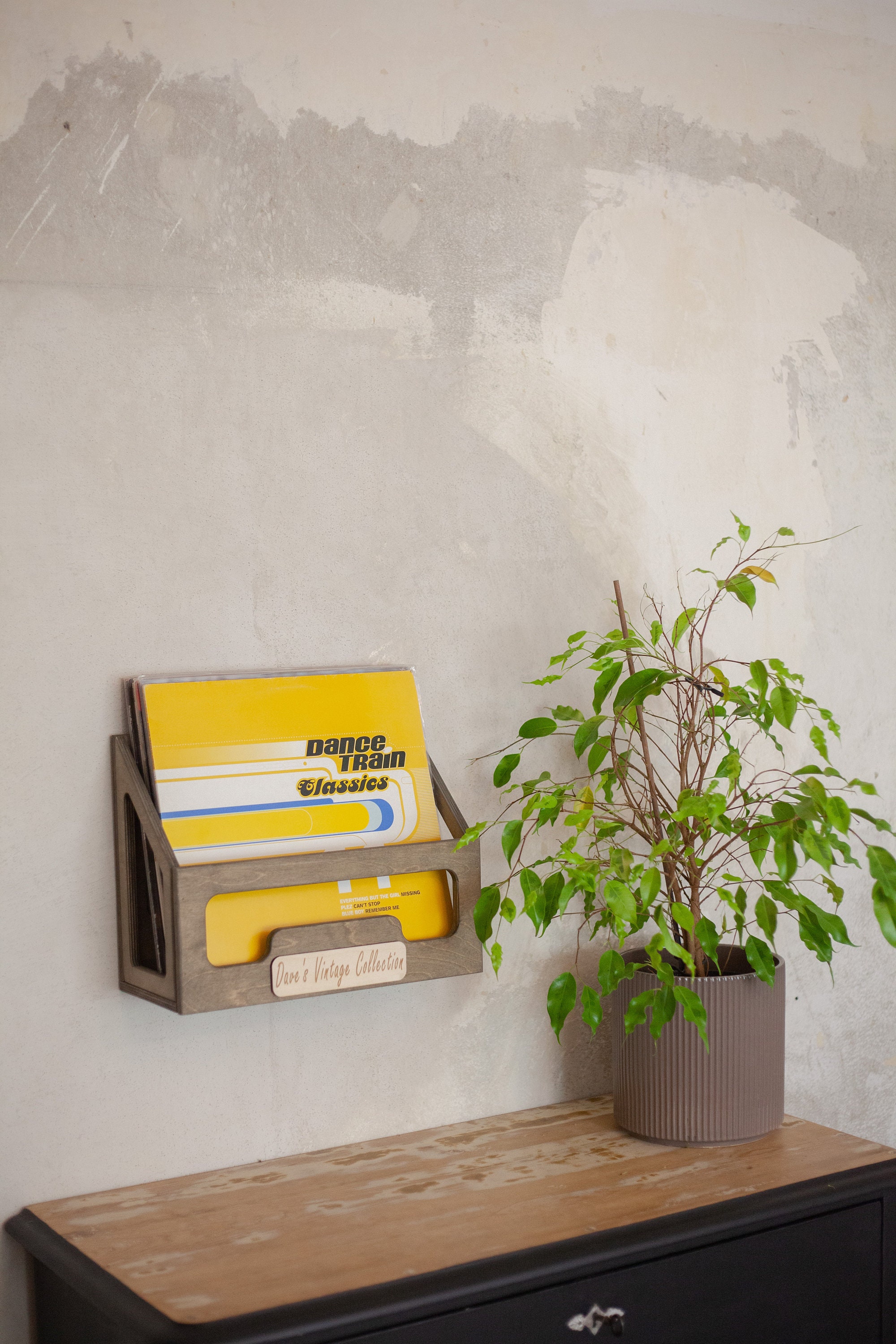 Vinyl Record Wall Shelf Wall Mounted Record Storage LP Wall - Etsy