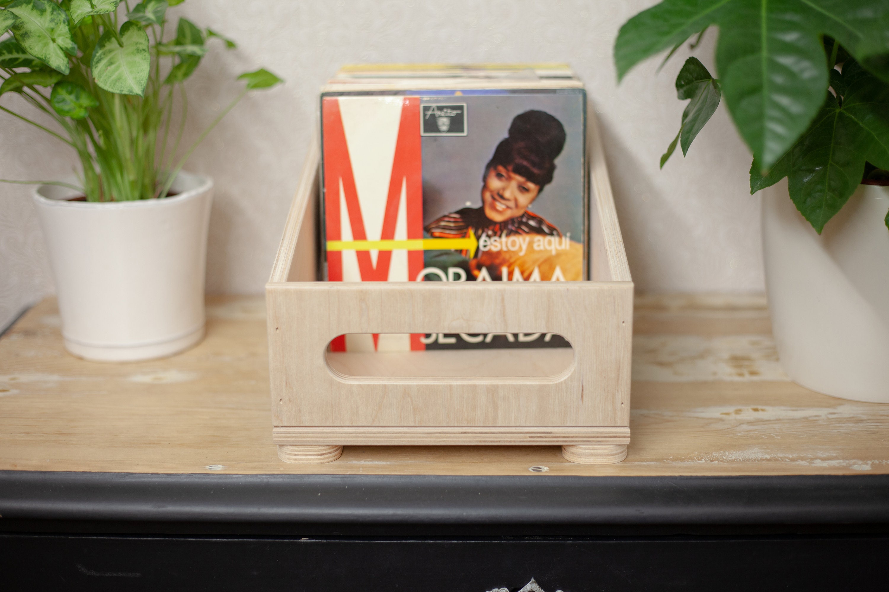 7inch Vinyl Stand, Vinyl Record Storage, 7 Inch Vinyl Box, 45 Record ...