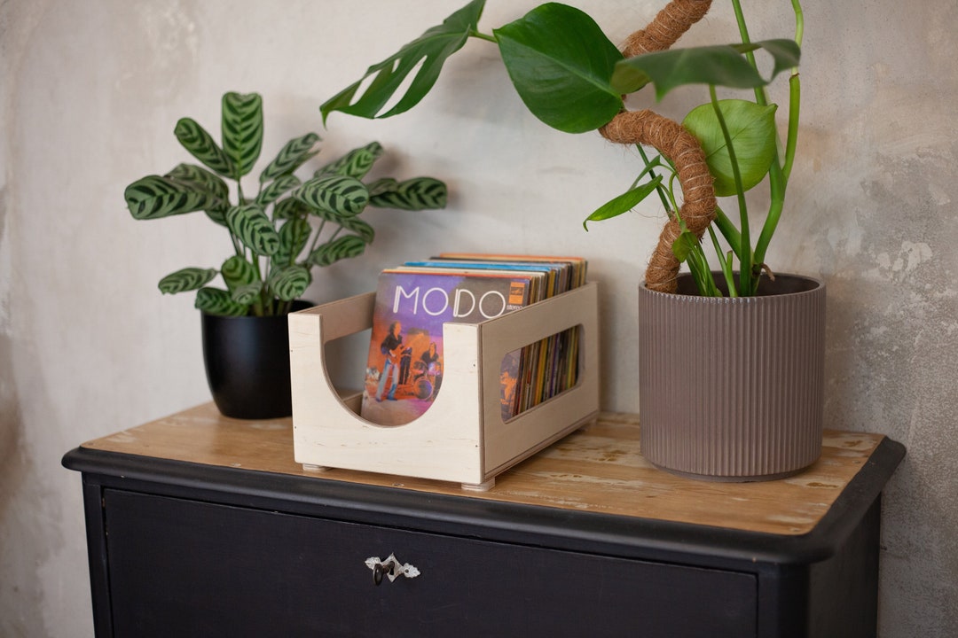 7inch Record Storage Box, 7 Inch Vinyl Box Display, 45 Record Display ...