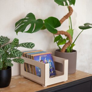 45 Rpm Record Flip Rack Storage Box, Single 7 Inch Vinyl Box Display ...