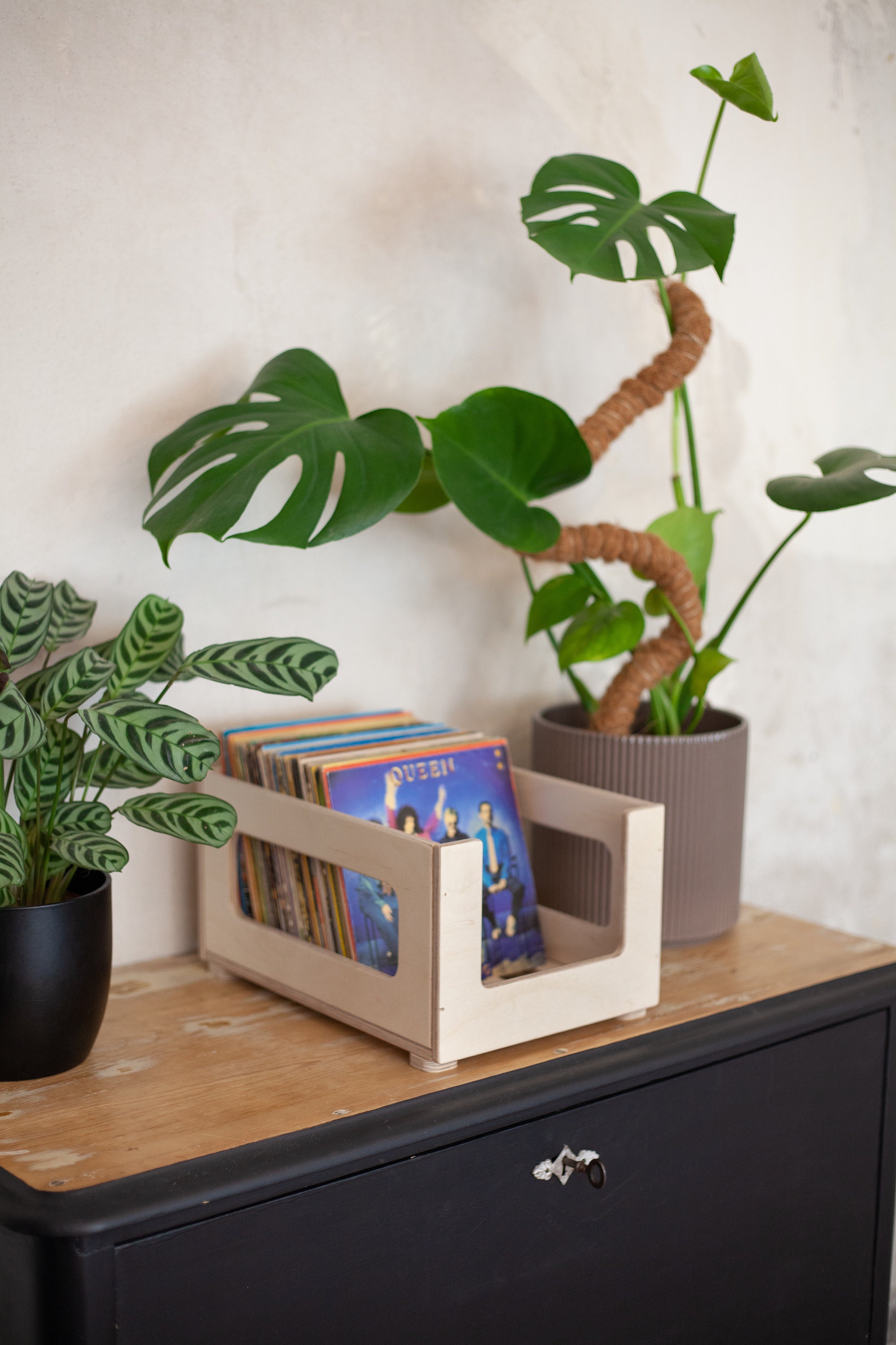 7''record Box, 45 Rpm Record Flip Rack Storage Box, Single 7 Inch Vinyl ...