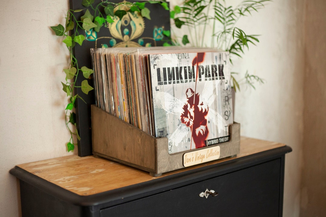 Vinyl Record Storage Display, Vinyl Records Storage Box, Vinyl Record ...