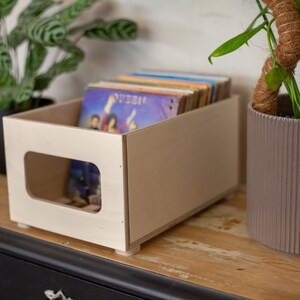 45 Rpm Record Flip Rack Storage Box, Single 7 Inch Vinyl Box Display ...