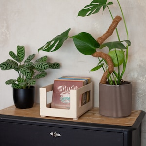 7''record Box, 45 Rpm Record Flip Rack Storage Box, Single 7 Inch Vinyl ...