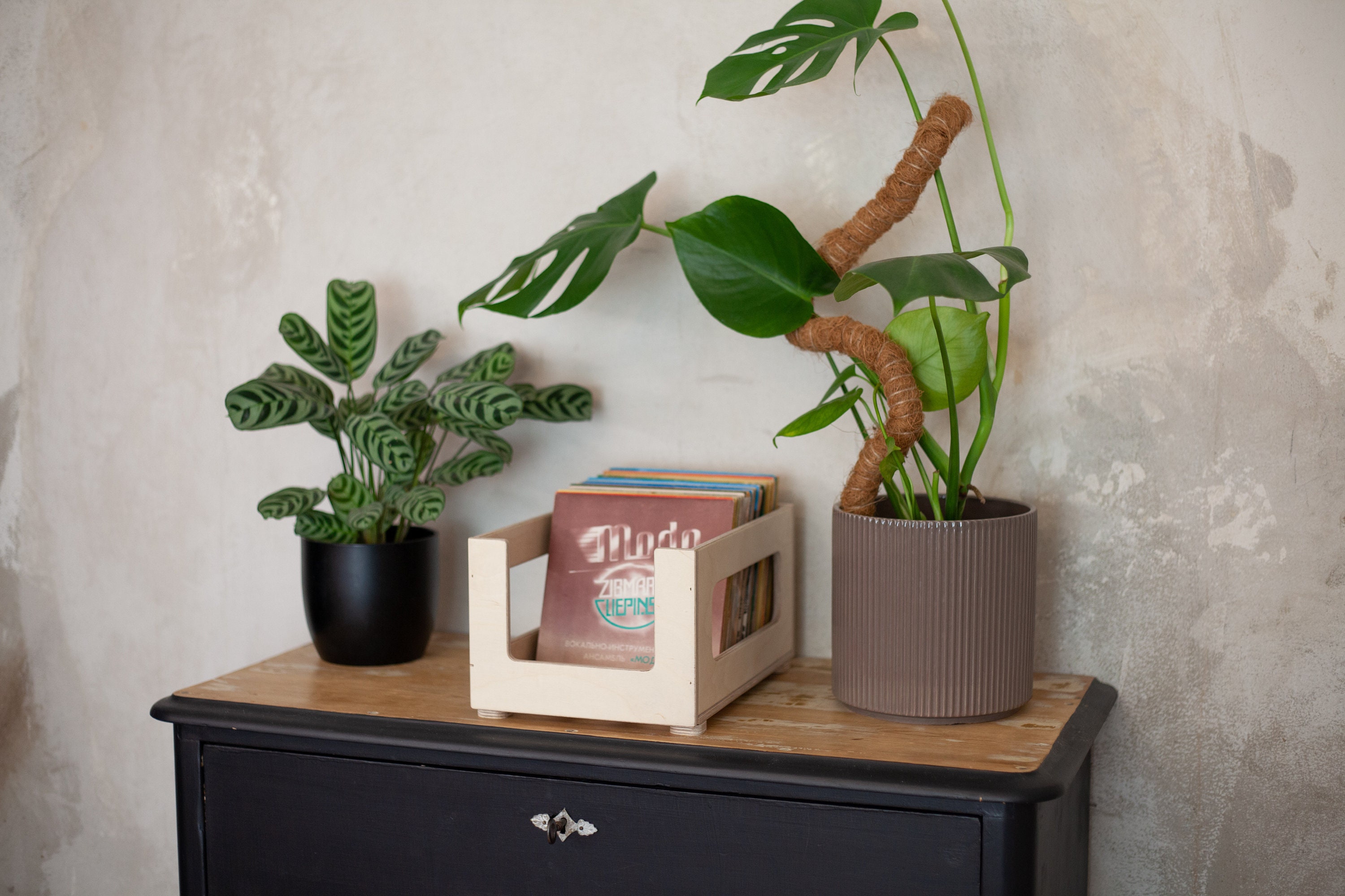 7''record Box, 45 Rpm Record Flip Rack Storage Box, Single 7 Inch Vinyl ...