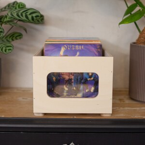 45 Rpm Record Flip Rack Storage Box, Single 7 Inch Vinyl Box Display ...