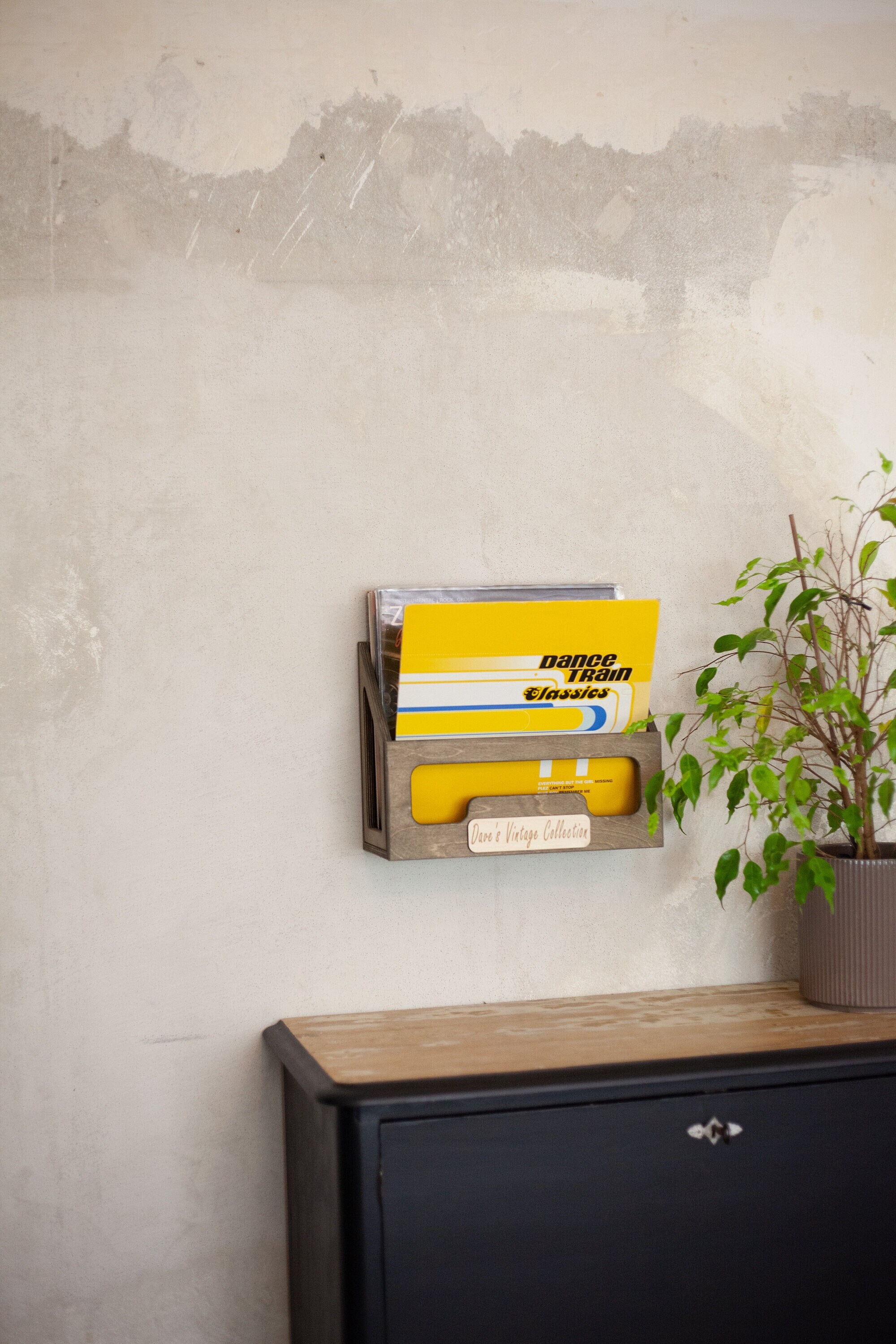 Vinyl Record Wall Shelf Wall Mounted Record Storage LP Wall - Etsy