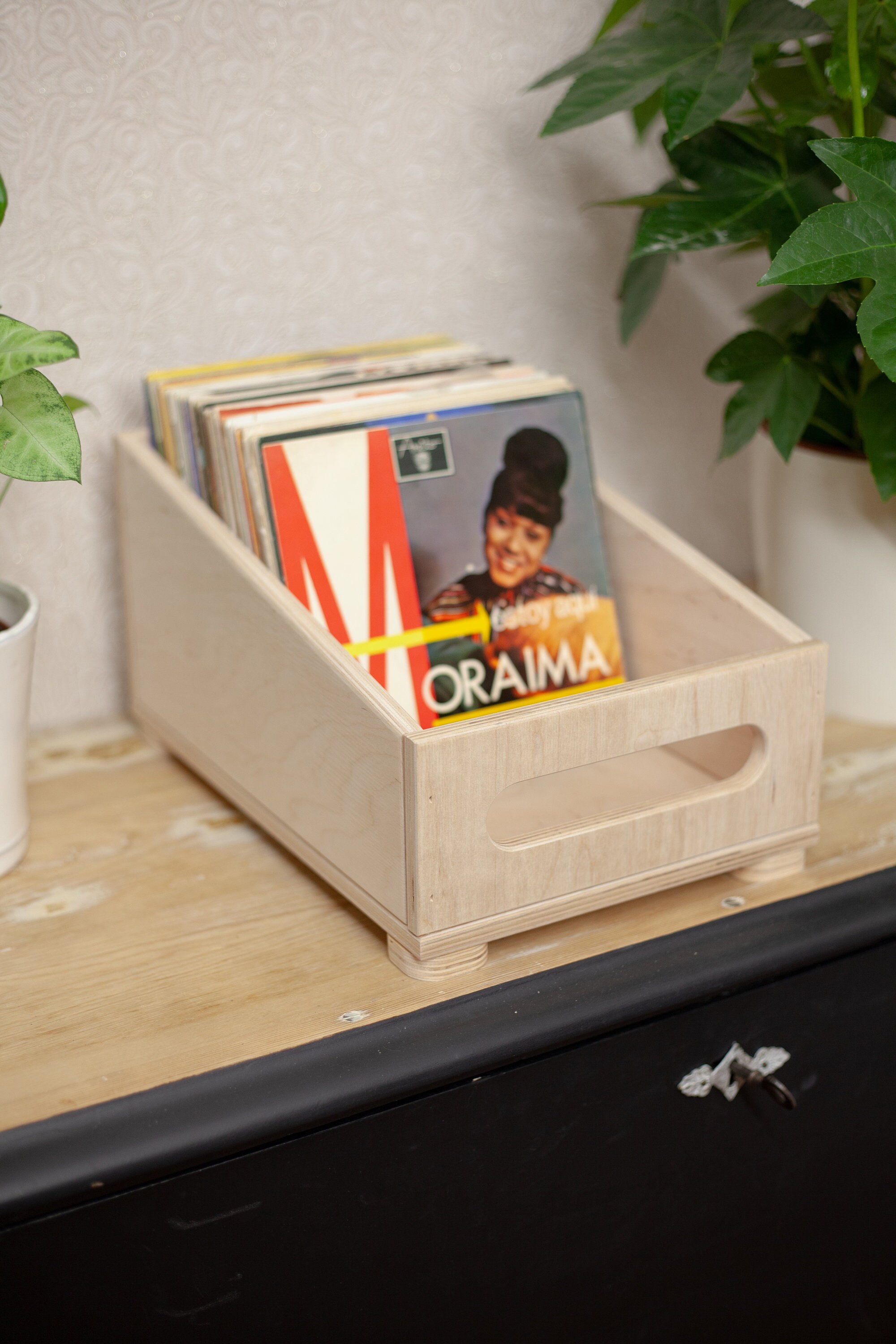 7inch Vinyl Stand, Vinyl Record Storage, 7 Inch Vinyl Box, 45 Record ...