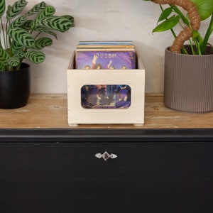 45 Rpm Record Flip Rack Storage Box, Single 7 Inch Vinyl Box Display ...