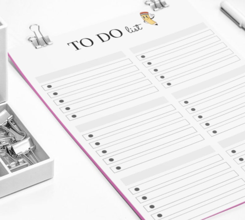 Personal To-do List | Productivity Planner | Instant Download ...