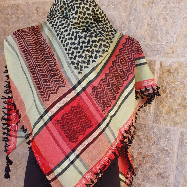 Authentic Kufiya / Keffiyeh / Shemagh Made in Palestine - Etsy Australia