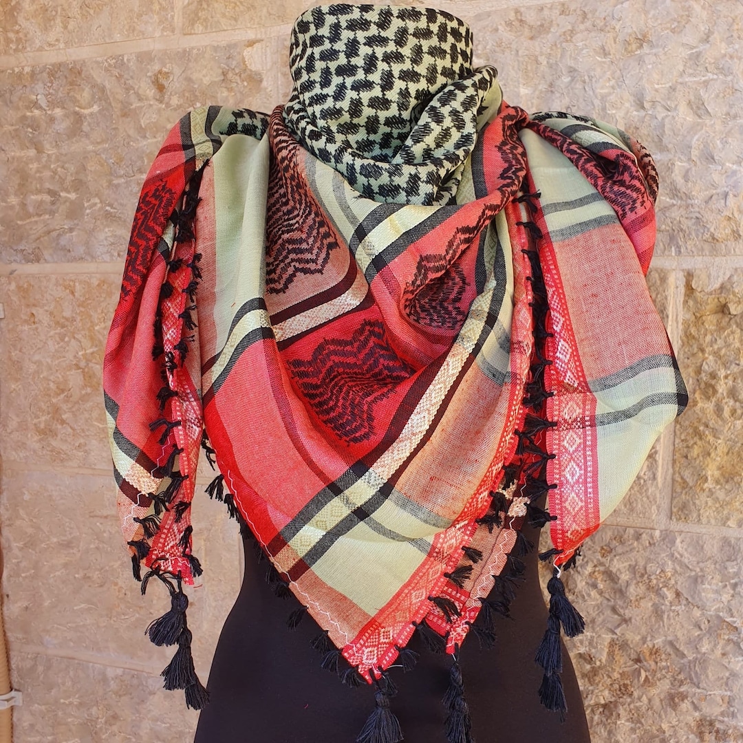 Authentic Kufiya / Keffiyeh / Shemagh Made in Palestine - Etsy Australia