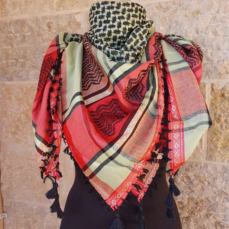 Authentic Kufiya / Keffiyeh / Shemagh Made in Palestine - Etsy Australia