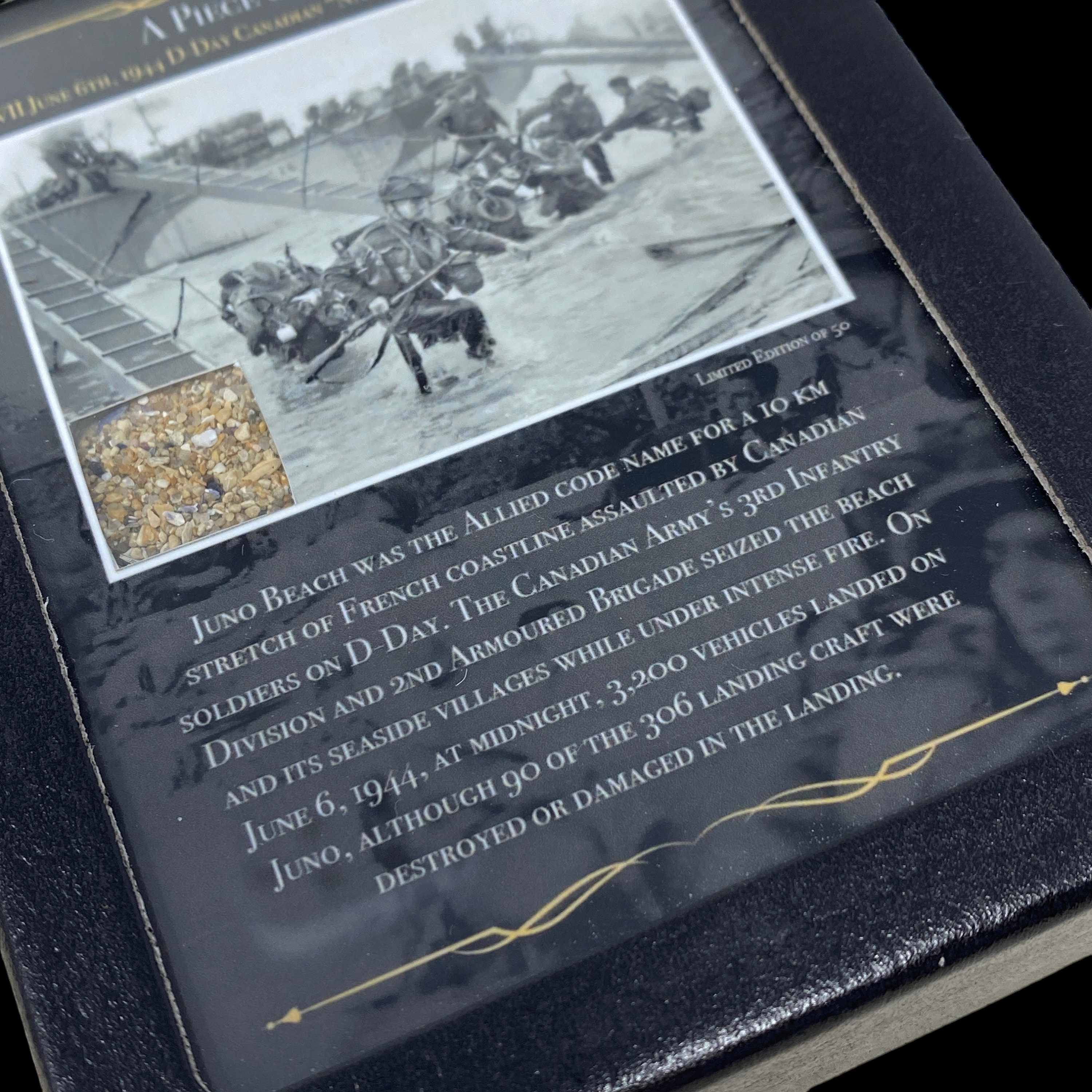 RARE WWII 1944 D-day Juno Beach June 6th, 1944 courseulles-sur-mer ...