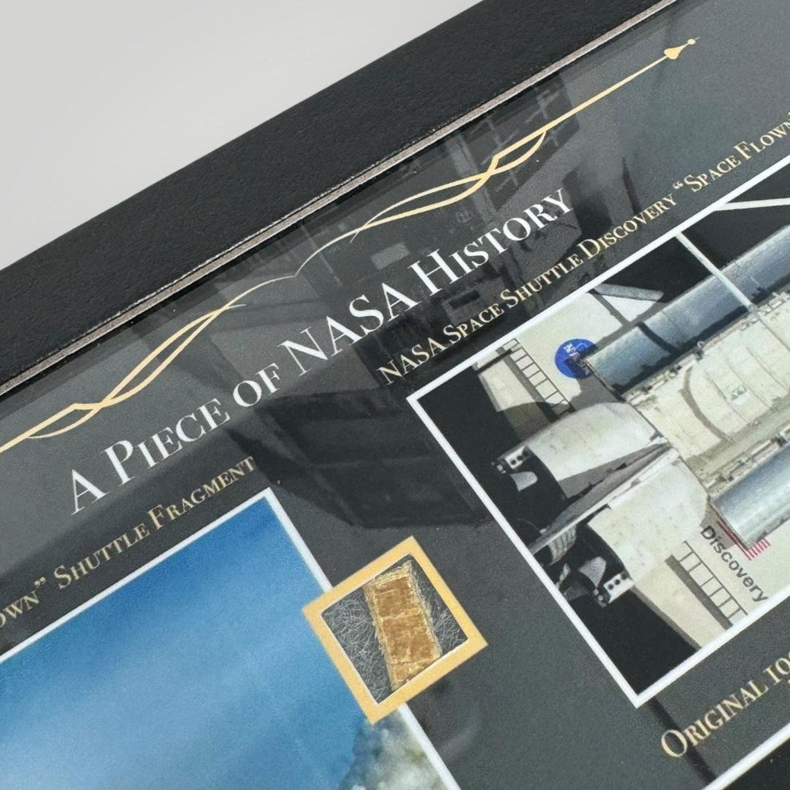 NASA Space Shuttle & ISS "piece of History" Display Case With COA - Etsy