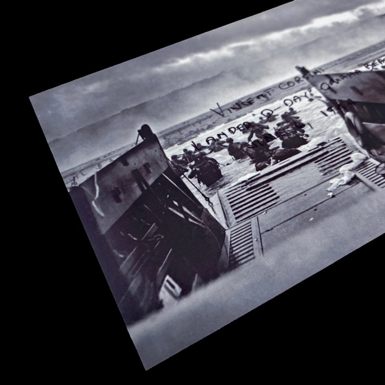 RARE Original D-day US Army 29th Infantry Division Omaha Beach Veteran ...