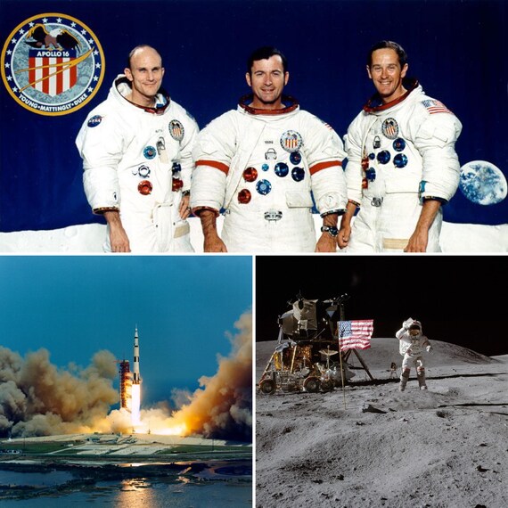 Apollo 16 Mission Photos