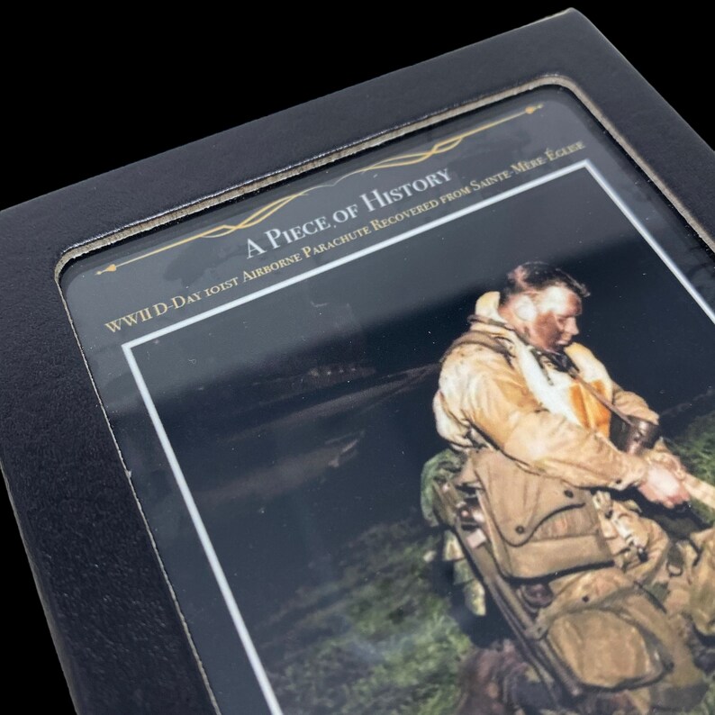 RARE WWII 1944 D-day AIRBORNE Drop Zone Sainte-mère-eglise Recovered ...