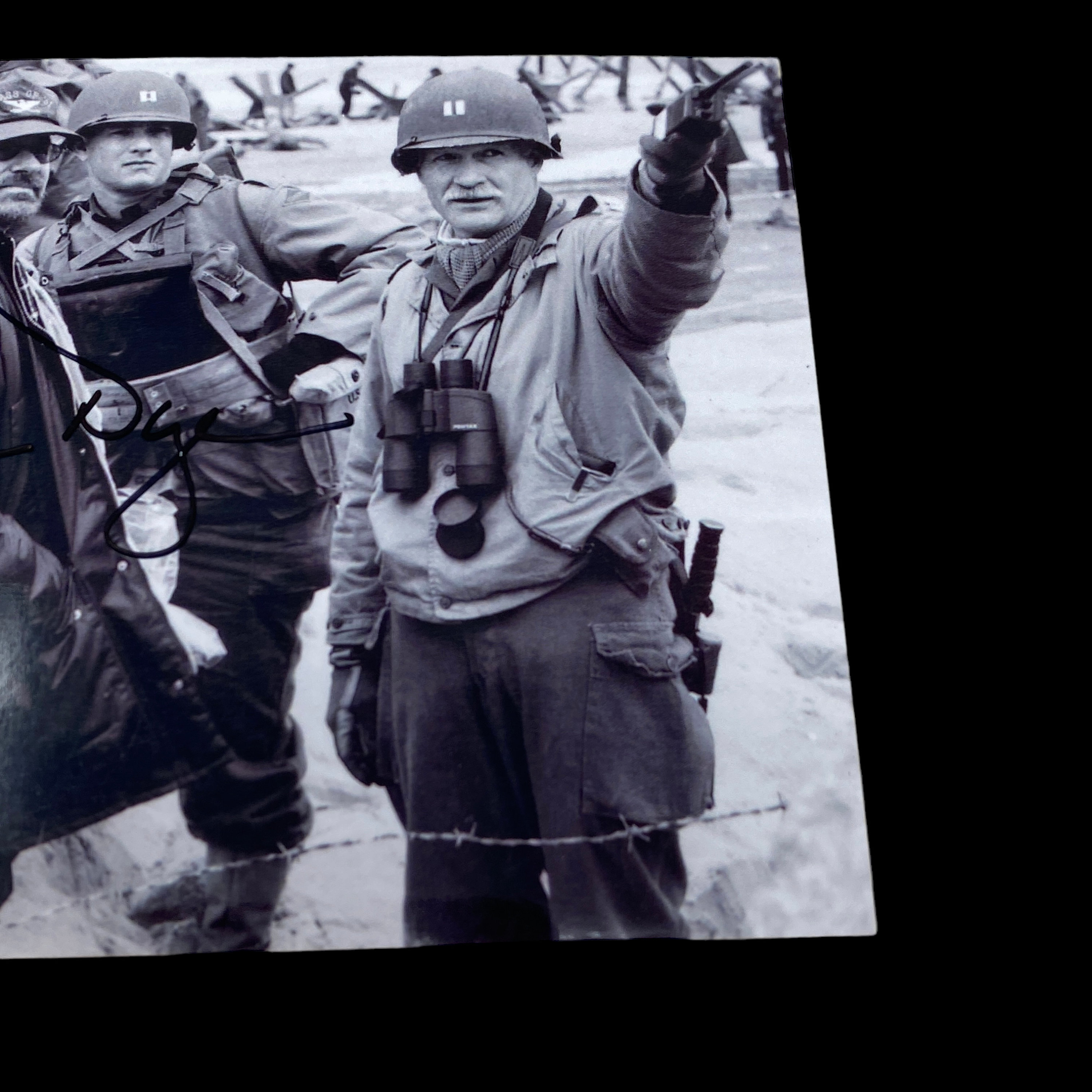 RARE Original D-day Beach Scene Saving Private Ryan USMC Veteran Dale ...