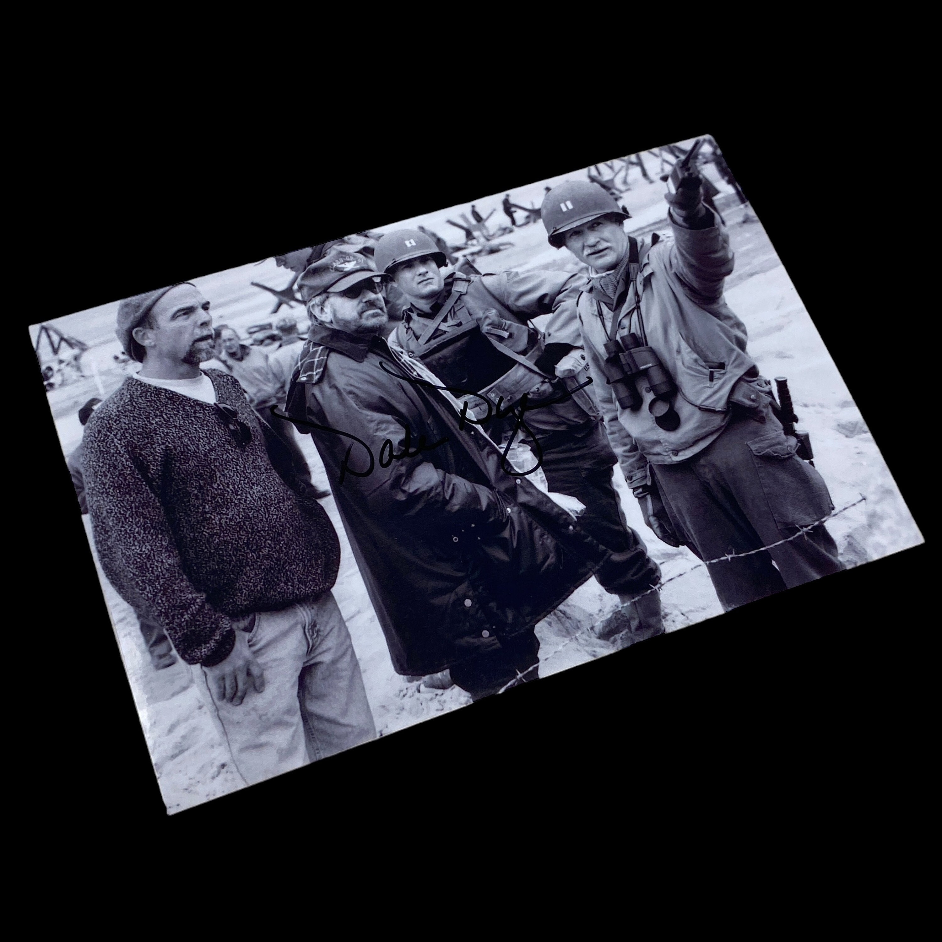 RARE Original D-day Beach Scene Saving Private Ryan USMC Veteran Dale ...