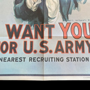 1975 Uncle Sam U.S. Army Recruitment Poster: James Montgomery Flagg (C ...
