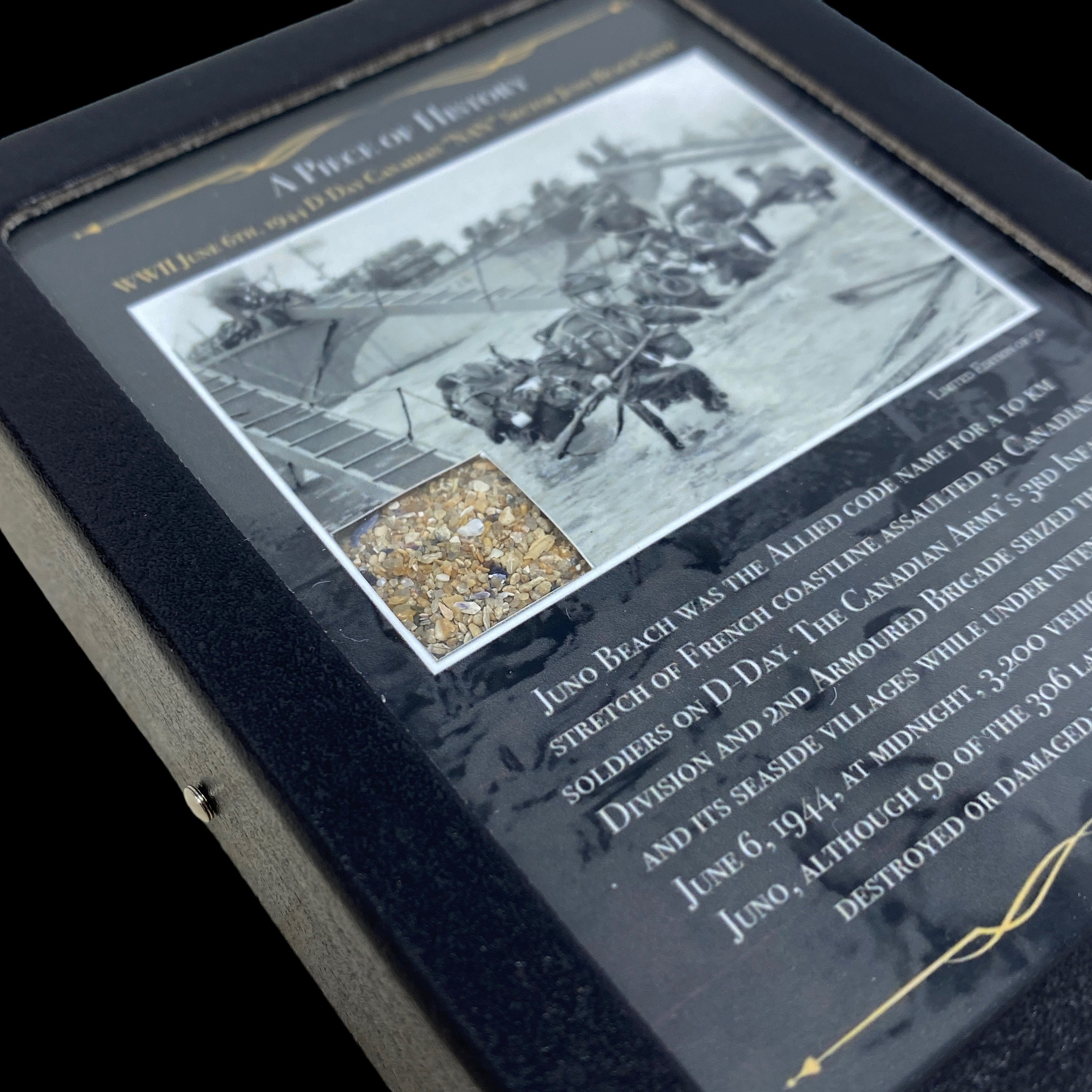 RARE WWII 1944 D-day Juno Beach June 6th, 1944 courseulles-sur-mer ...