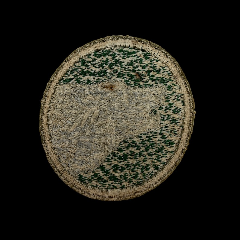 RARE Original WWII 104th Infantry Division timberwolves U.S. Army ...