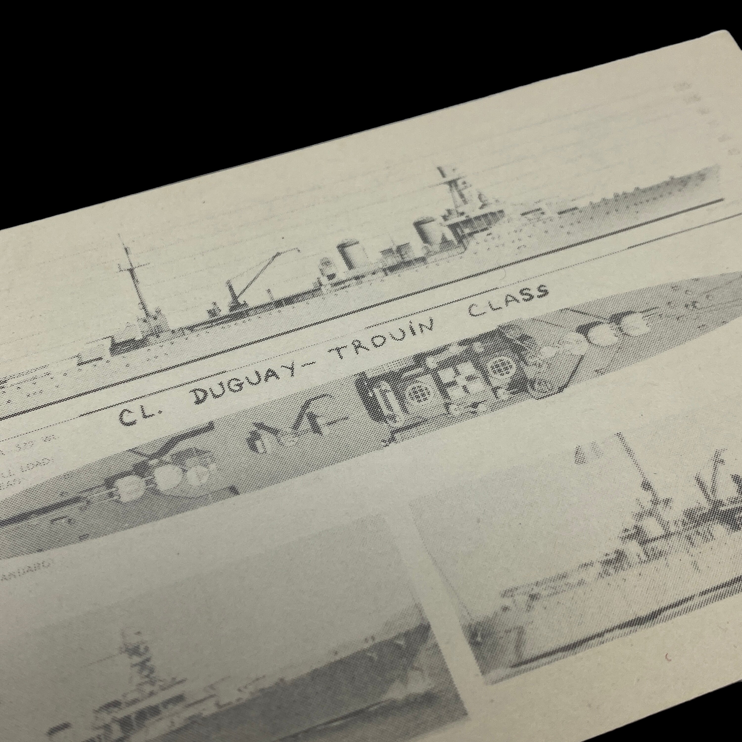 WWII Original Set of 3 RESTRICTED Marked Navy Ship Recognition ...