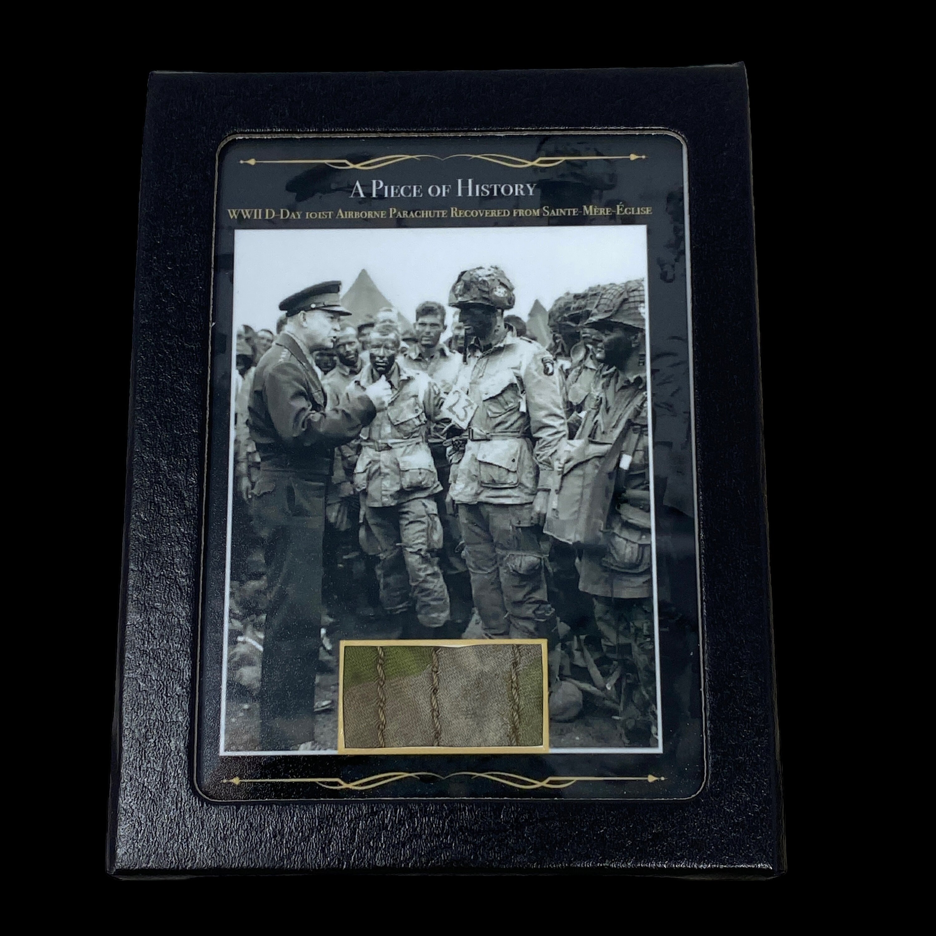 RARE WWII 1944 D-day AIRBORNE Drop Zone Sainte-mère-eglise Recovered ...