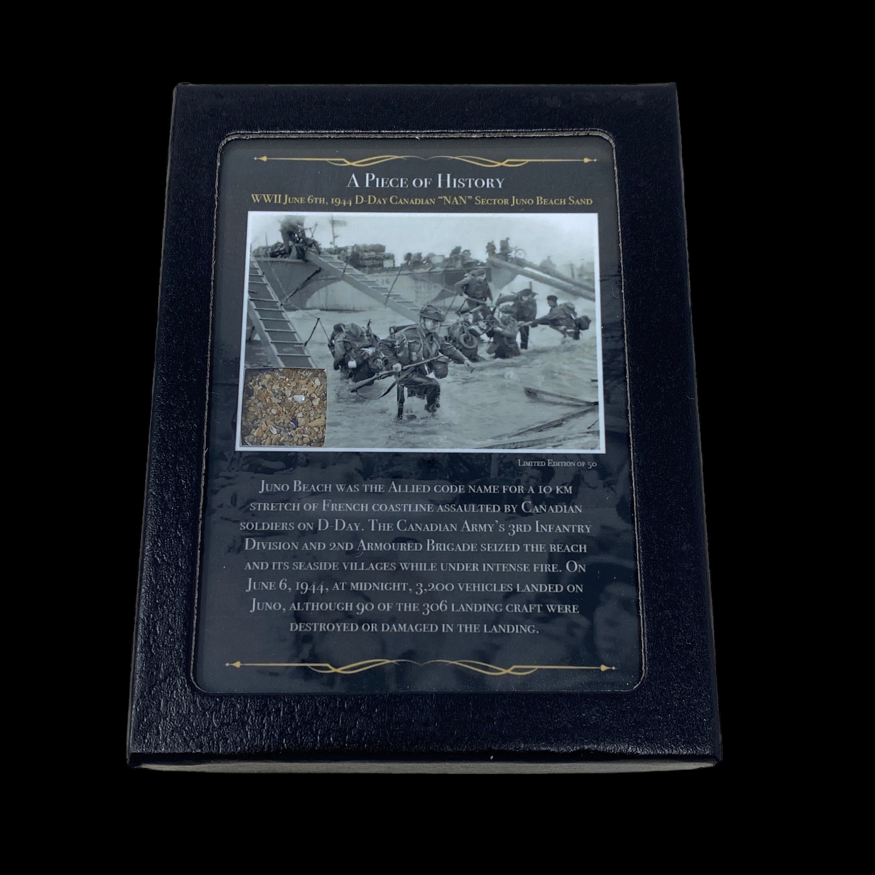 RARE WWII 1944 D-day Juno Beach June 6th, 1944 courseulles-sur-mer ...