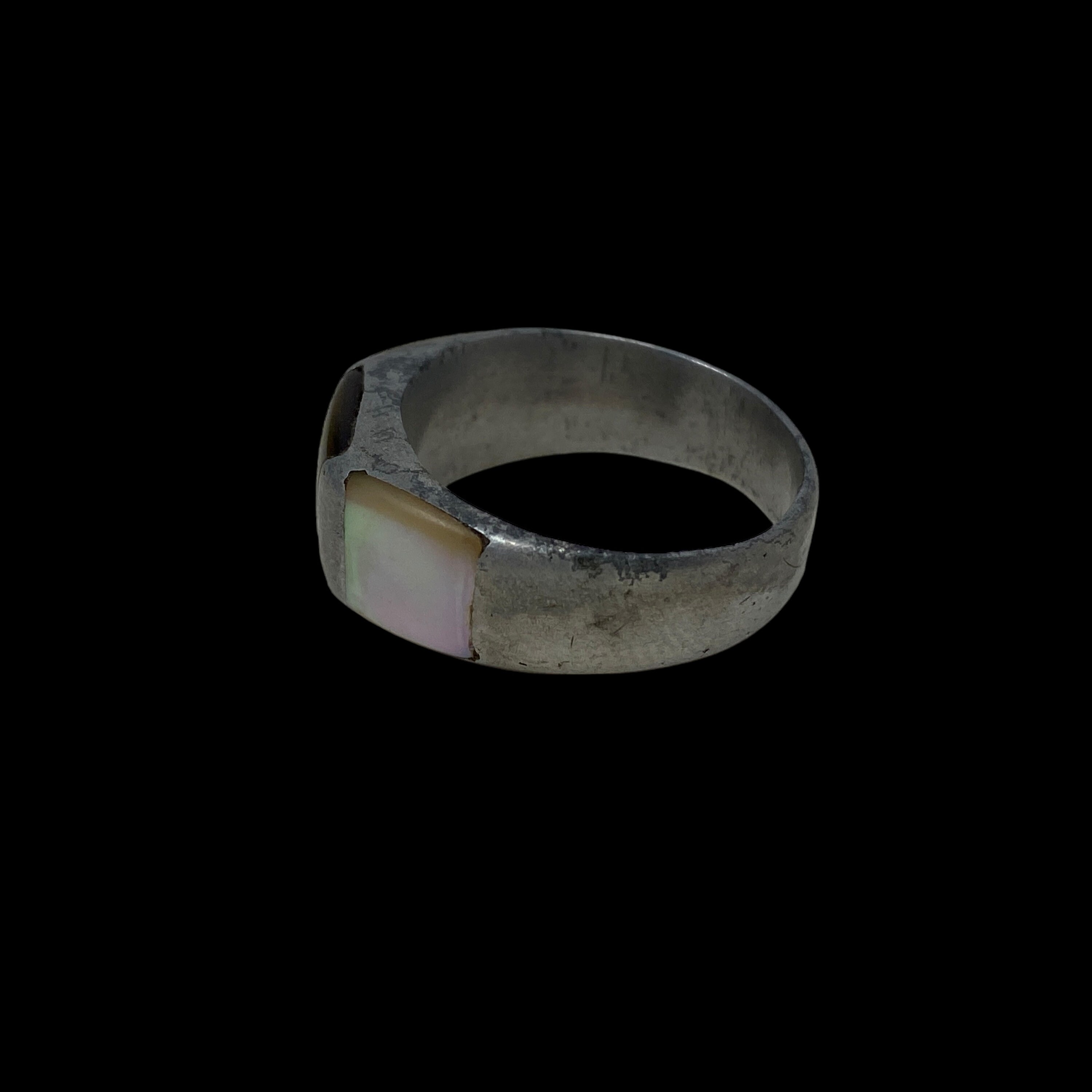 WWII USMC Theater Made Ring: Pacific Shell Inlay, Size 8.5 - Etsy