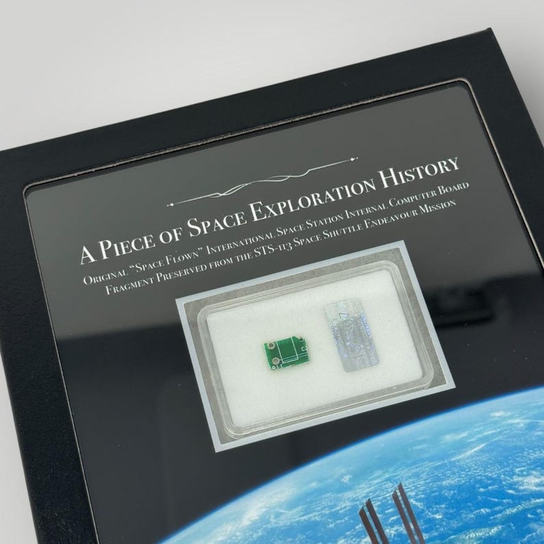 Space Flown Computer Board Fragment - International Space Station, STS ...