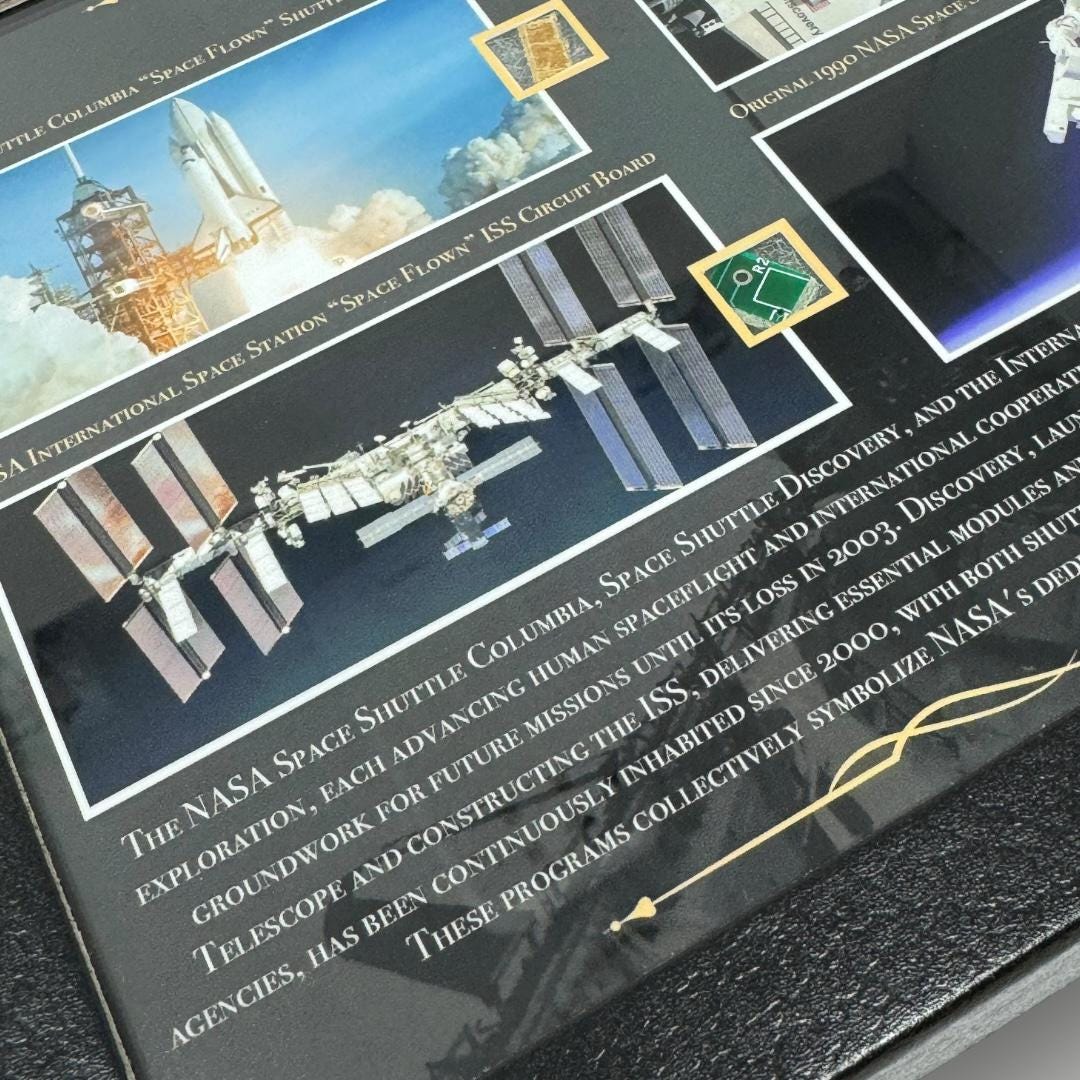 RARE NASA Space Shuttle Program & International Space Station ...