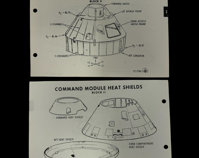 RARE! Original 1967 Apollo Astronaut "command Module" Mission 1st ...