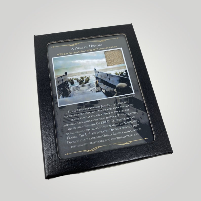 RARE WWII 1944 D-day Omaha Beach easy Red Sector June 6th, 1944 ...