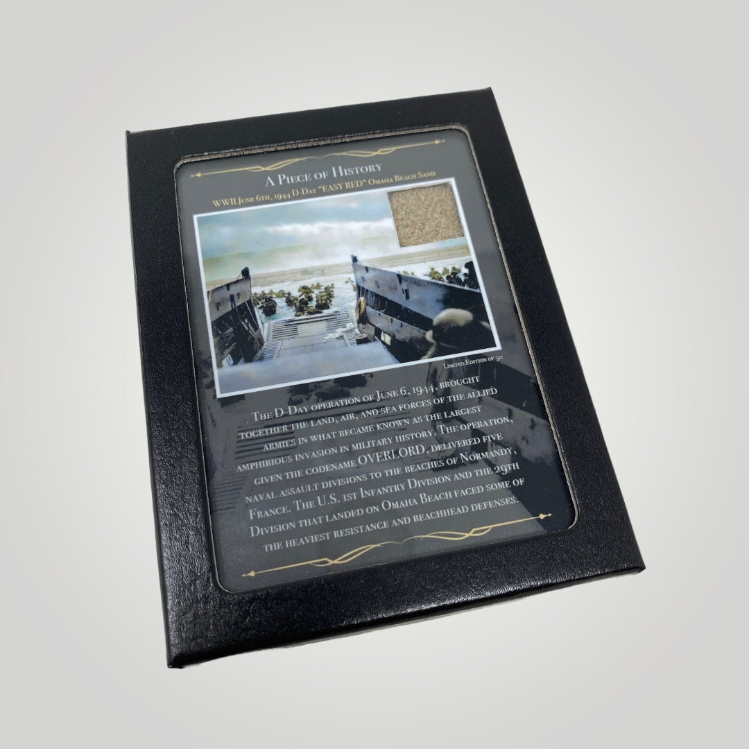 RARE WWII 1944 D-day Omaha Beach easy Red Sector June 6th, 1944 ...