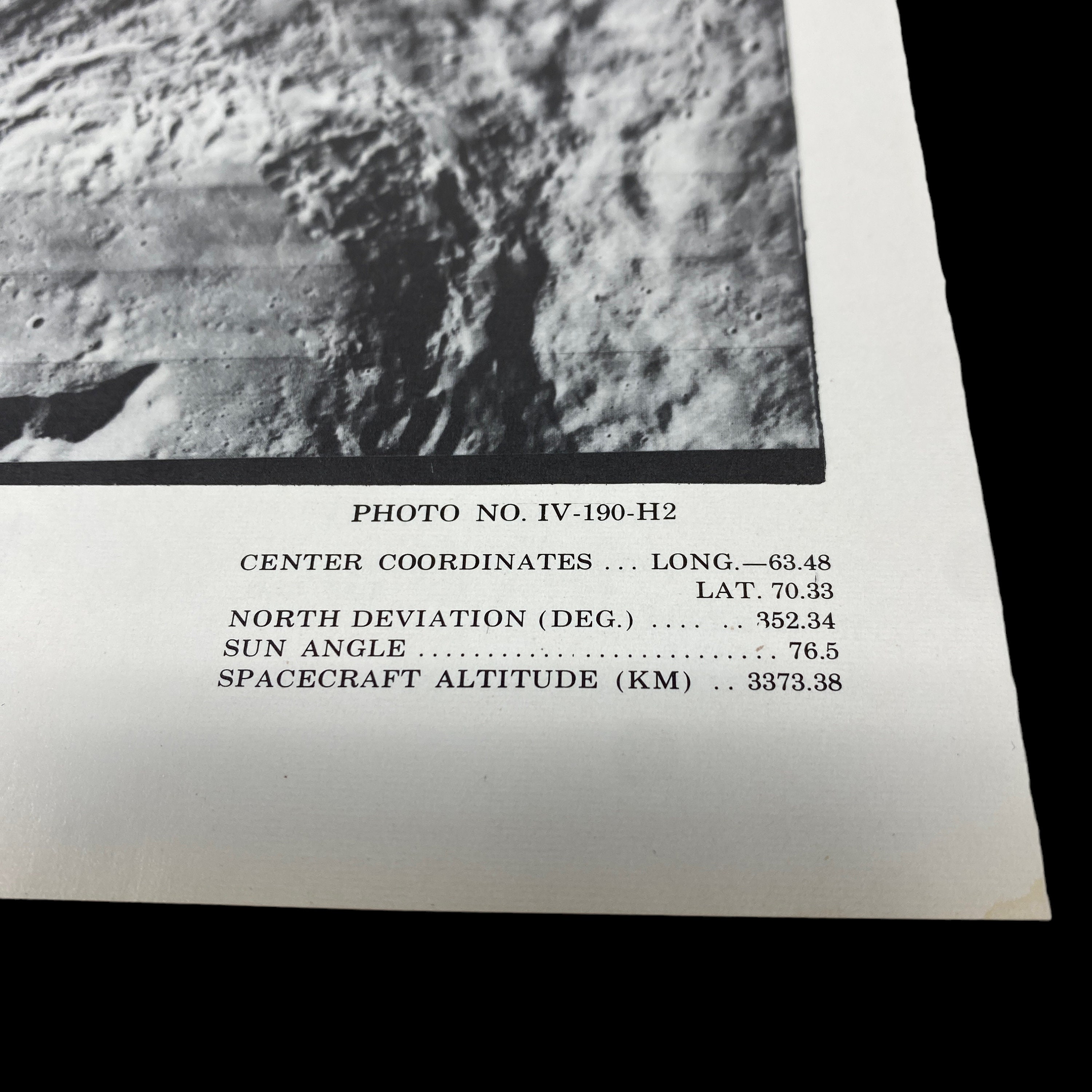 Original 1971 Apollo Mission Lunar Orbiter Spacecraft National - Etsy
