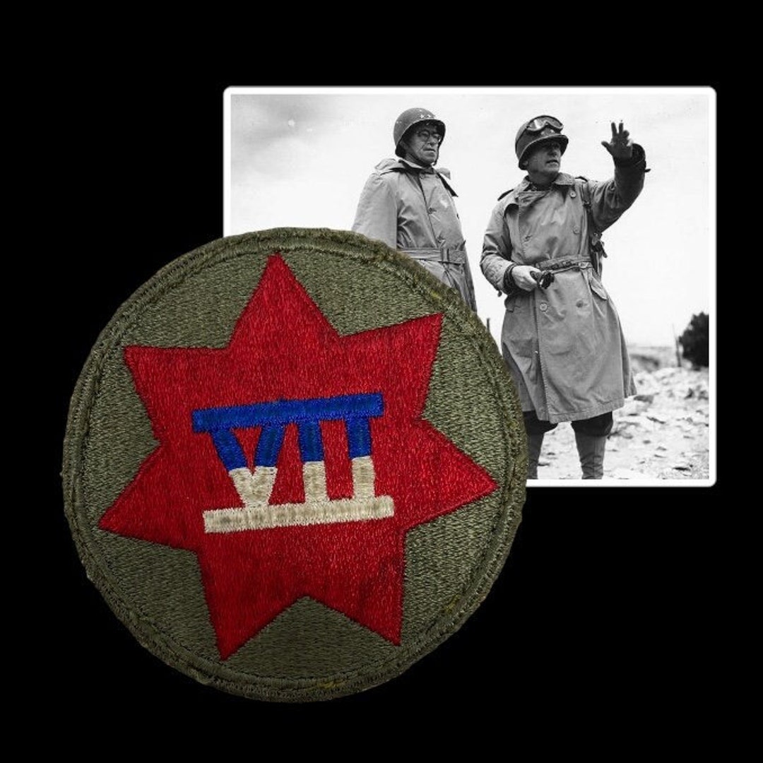 RARE! Original WWII D-day Operation Overlord Normandy VII Corps U.S ...