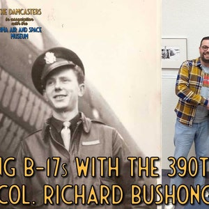 WWII B-17 Pilot Signed Photo: Col. Richard Bushong Autograph (C.O.A ...