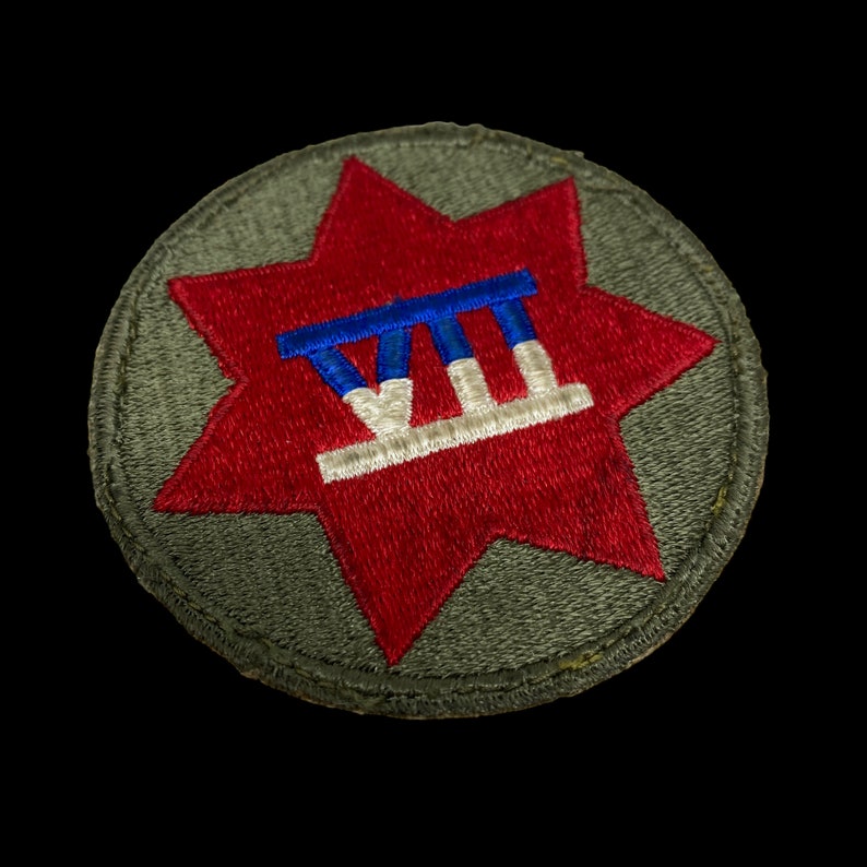 RARE Original WWII D-day Operation Overlord Normandy VII Corps U.S ...