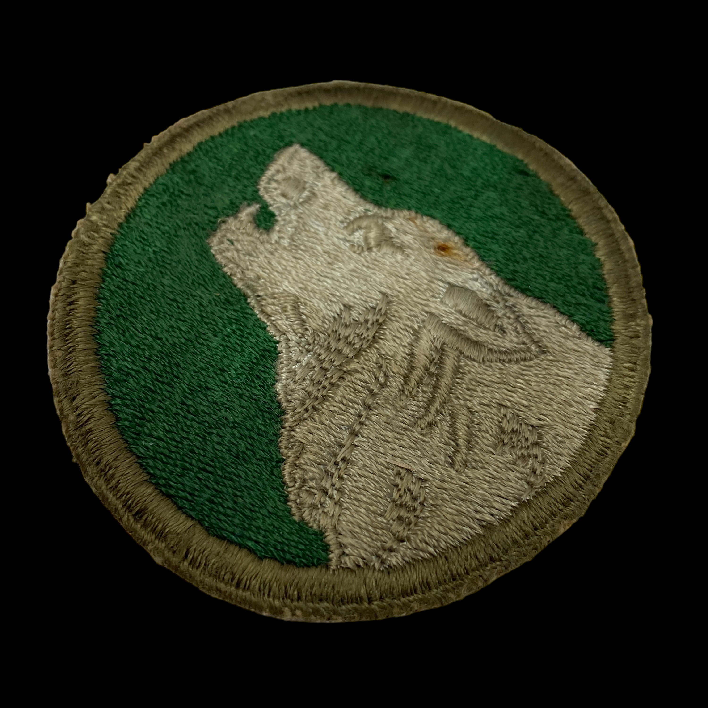 RARE Original WWII 104th Infantry Division timberwolves U.S. Army ...