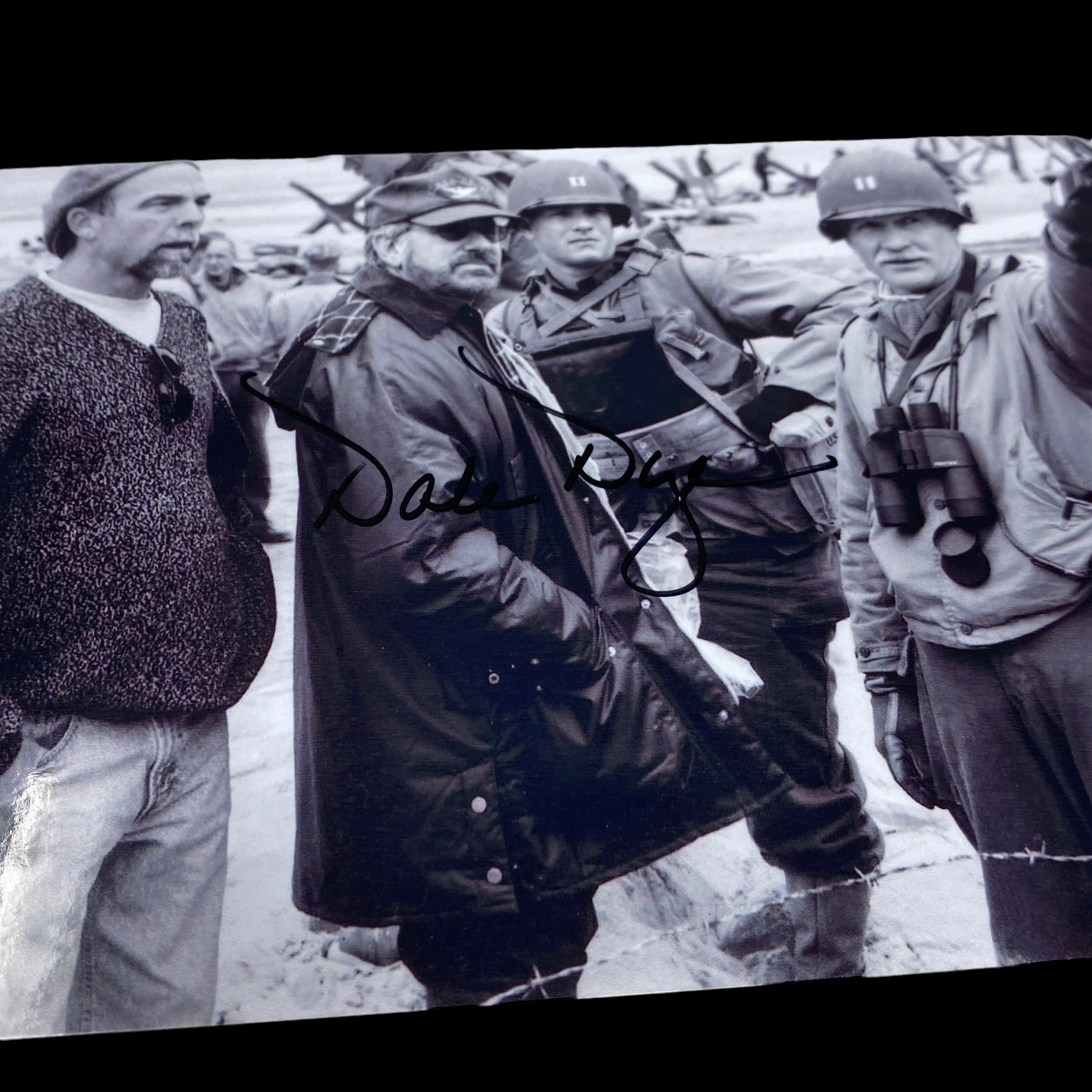 RARE Original D-day Beach Scene Saving Private Ryan USMC Veteran Dale ...