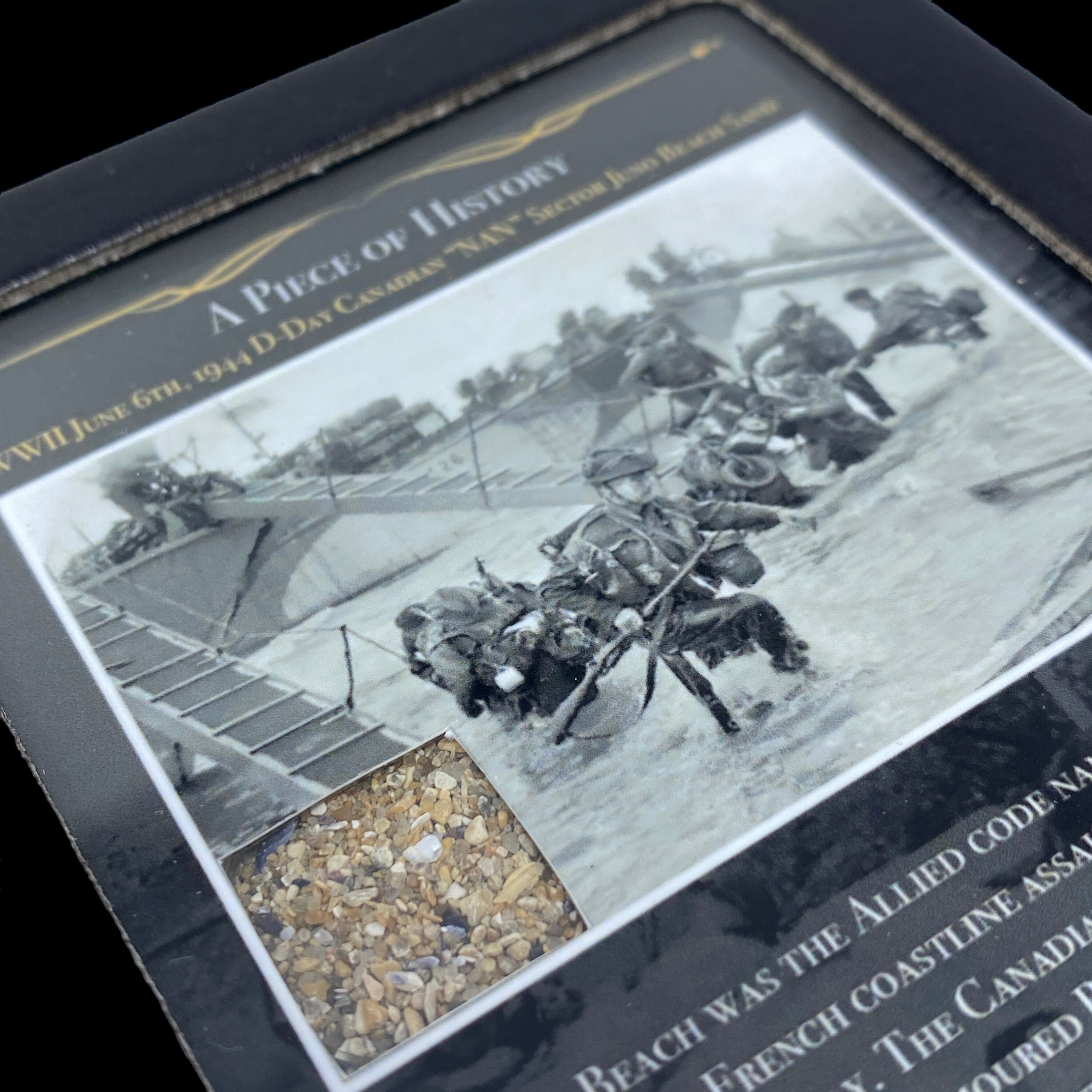 RARE WWII 1944 D-day Juno Beach June 6th, 1944 courseulles-sur-mer ...