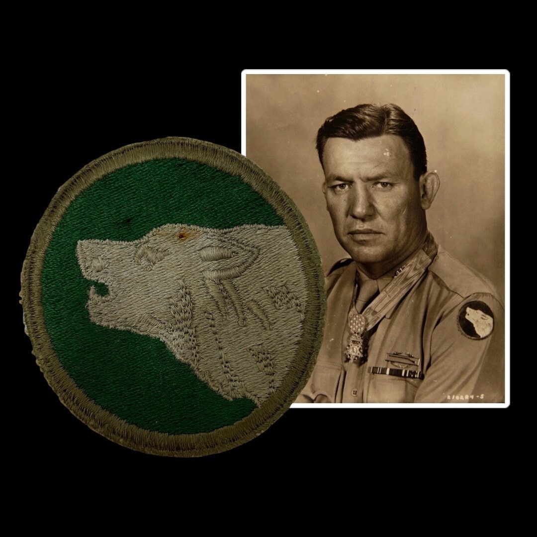 RARE Original WWII 104th Infantry Division timberwolves U.S. Army ...