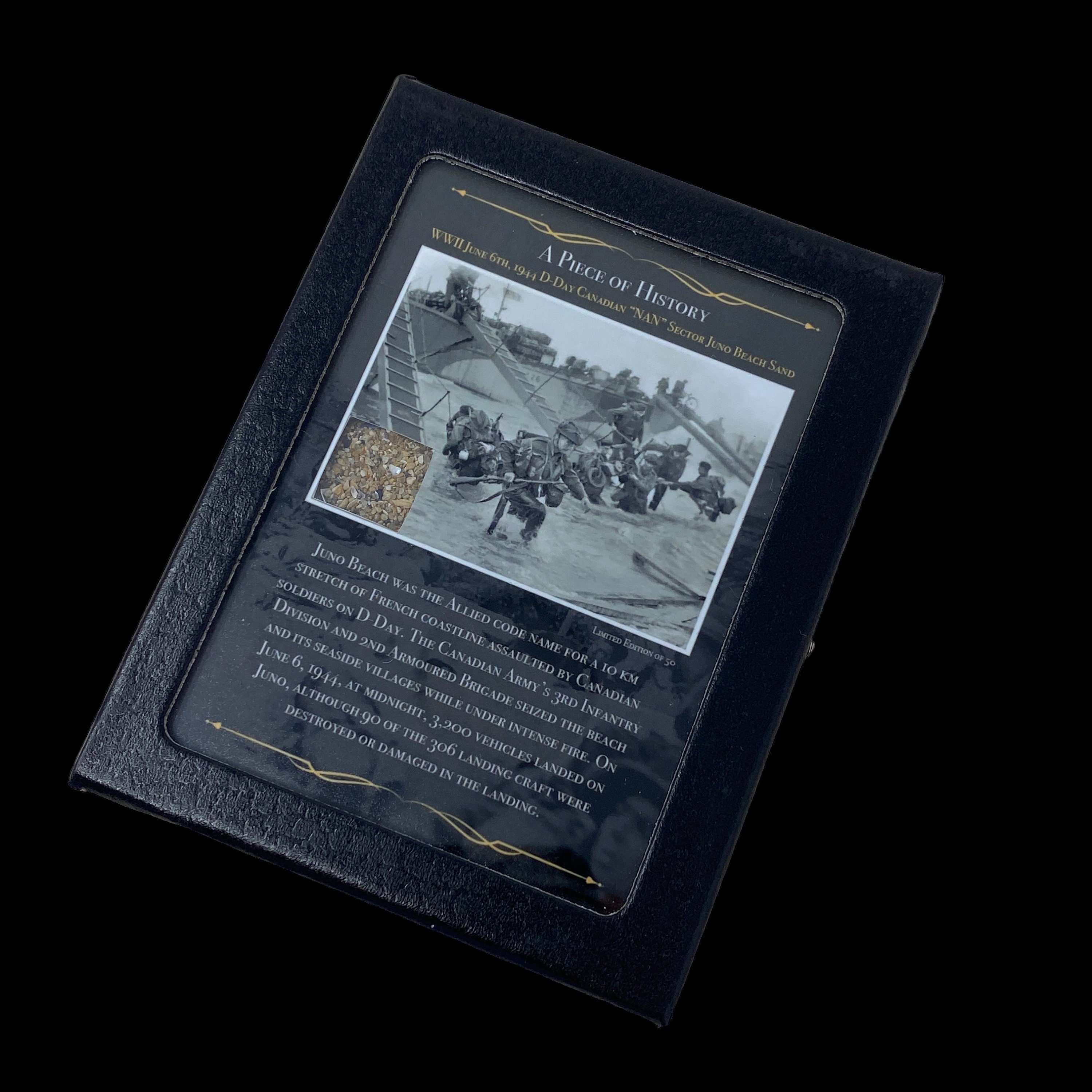 RARE WWII 1944 D-day Juno Beach June 6th, 1944 courseulles-sur-mer ...