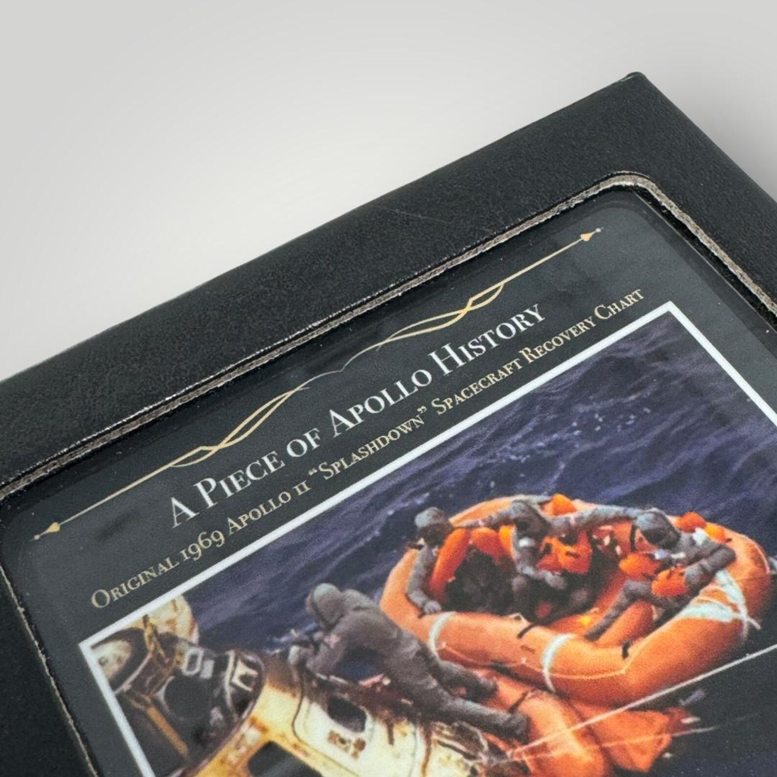 1969 Apollo 11 Splashdown Recovery Chart Display - NASA Lunar Mission ...