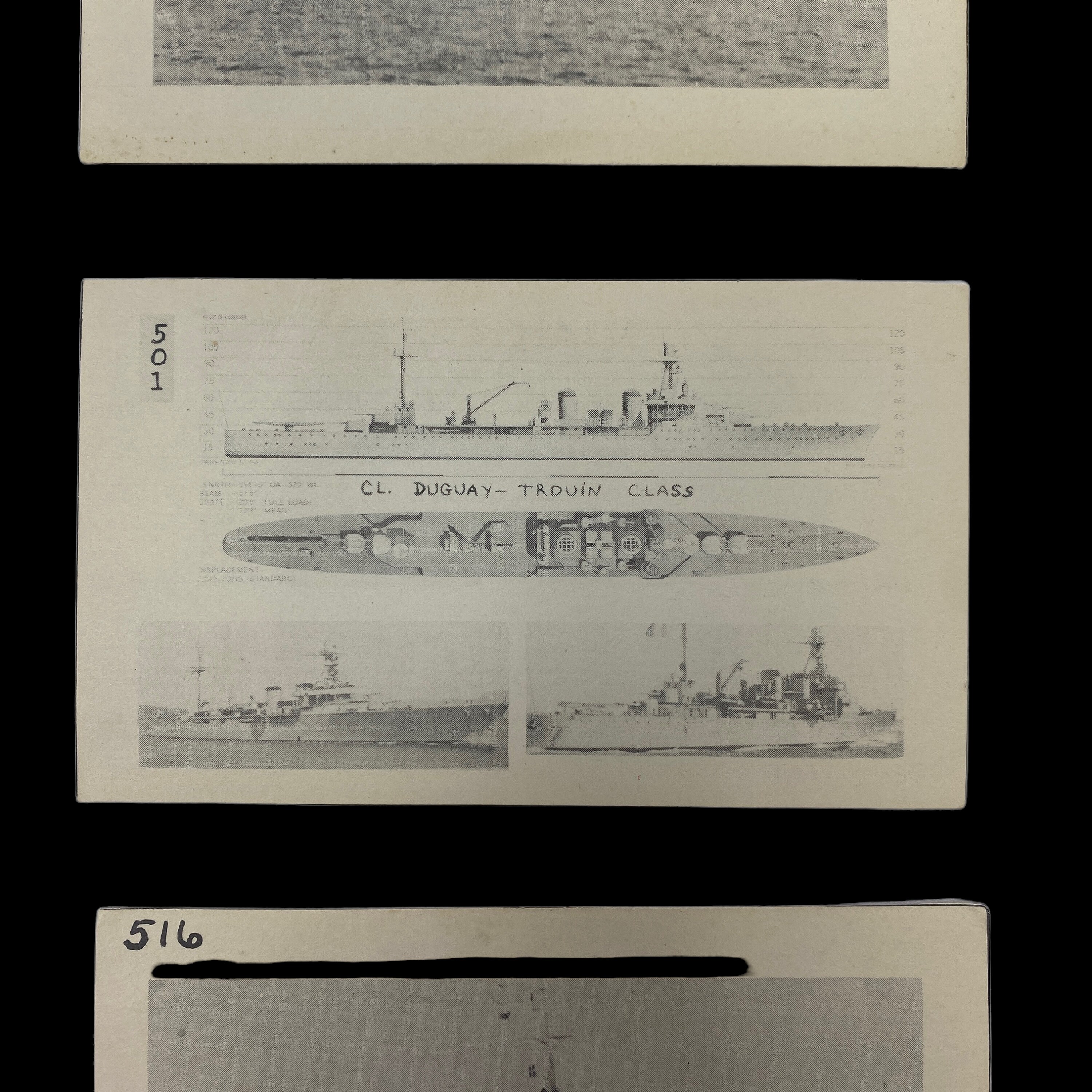 WWII Original Set of 3 RESTRICTED Marked Navy Ship Recognition ...