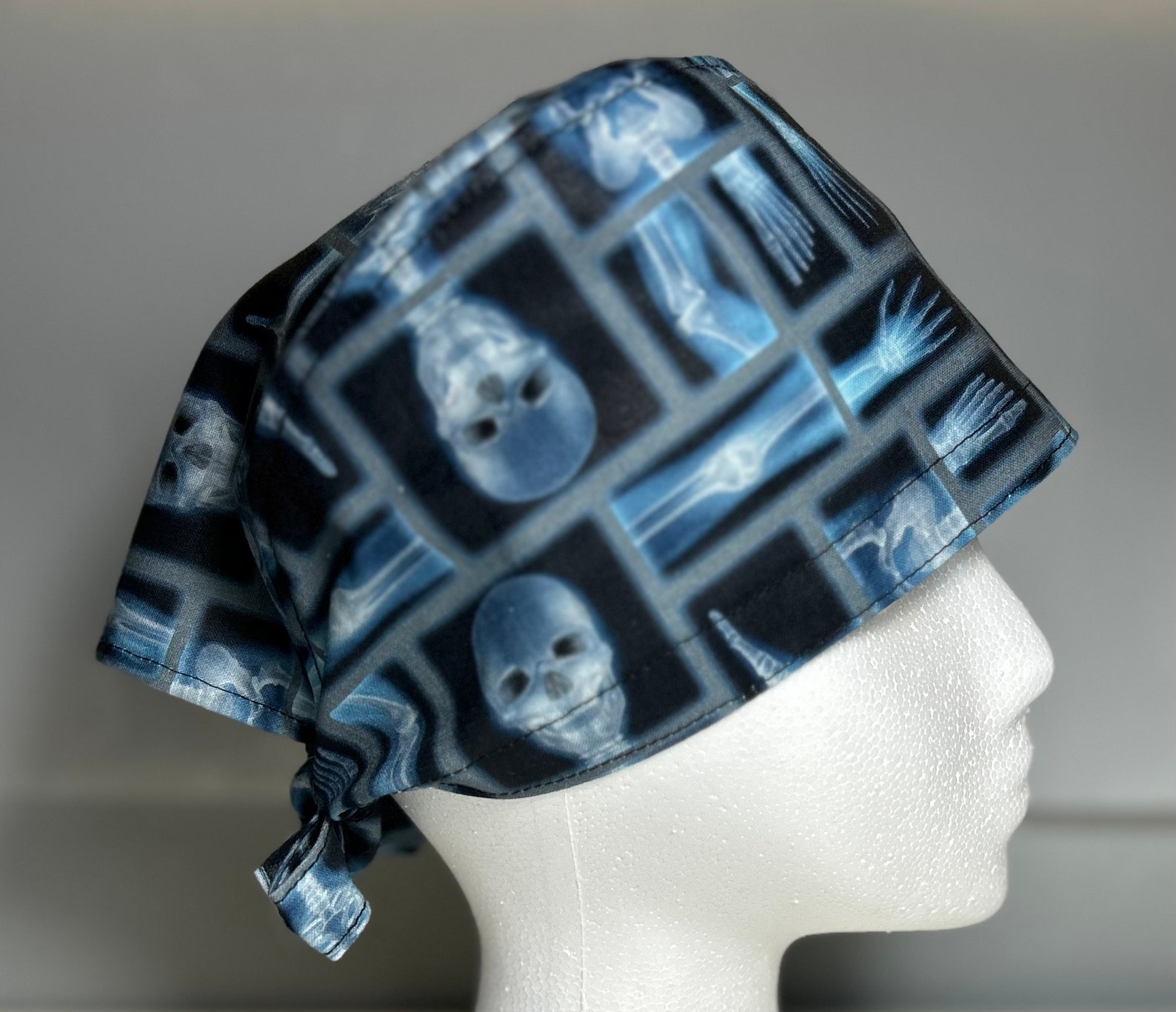 X-ray Surgical Cap | X-ray Scrub Cap | Skeleton Scrub Cap | Medical ...